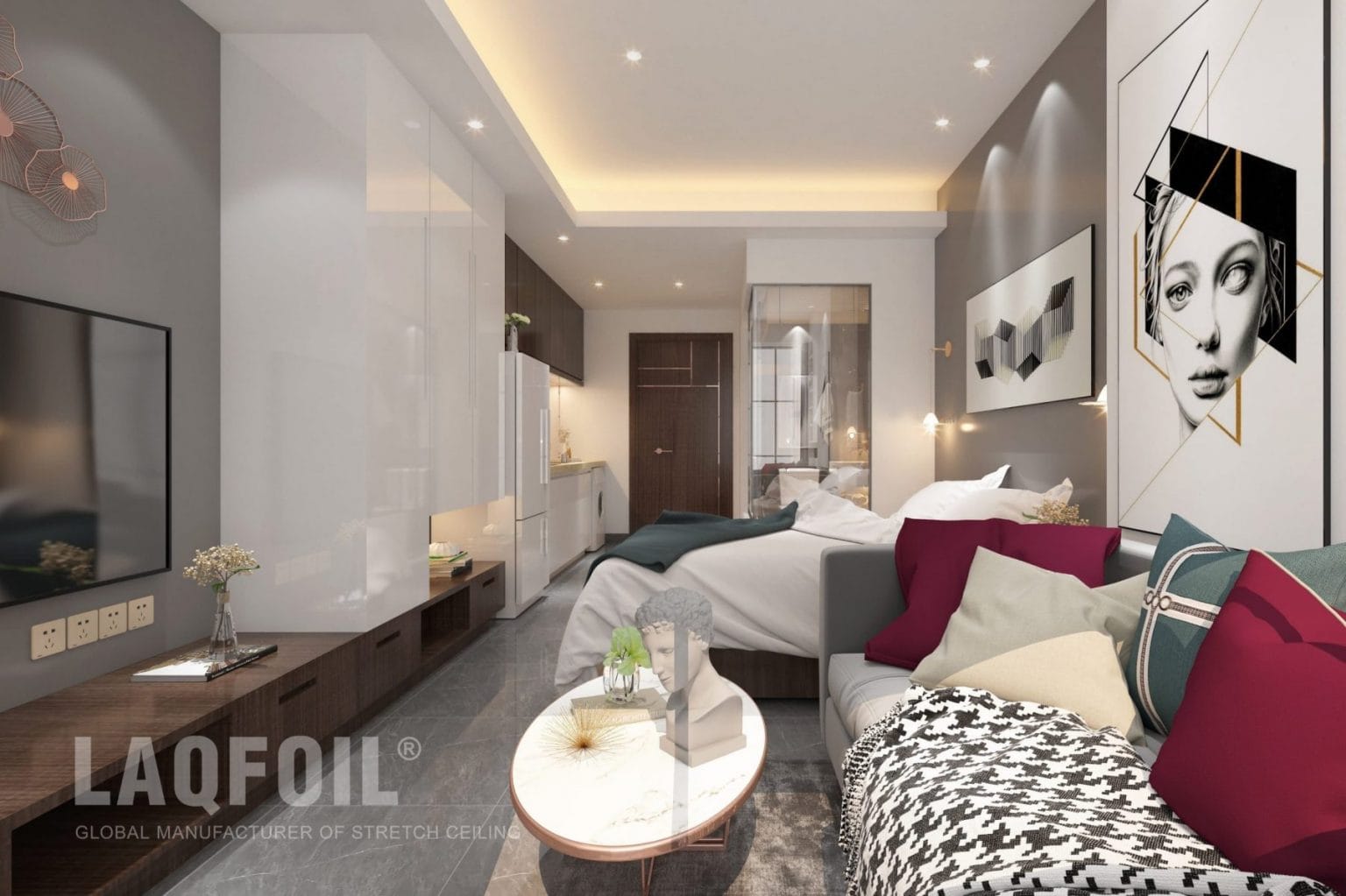 Backlit Ceilings - Light Up Your Interior - Laqfoil